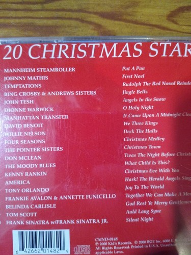 20 Christmas Stars II - Audio CD By Various Artists - | eBay