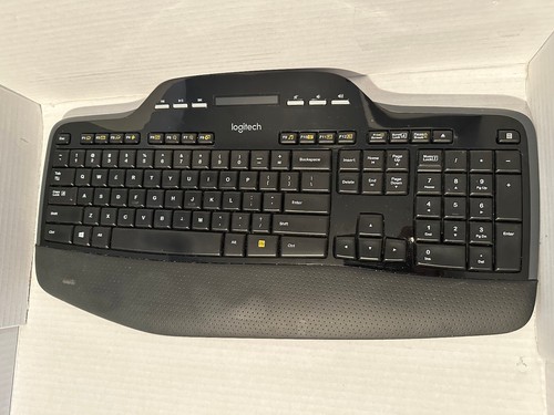 Logitech K710 Wireless Keyboard Built-In LCD Status Dashboard (NO ...