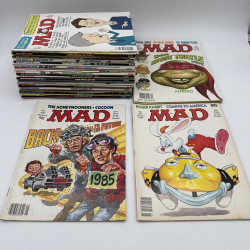 Vintage MAD Magazine & Special Lot of 34 Issues 1986 - 1995 | Back to the Future | eBay