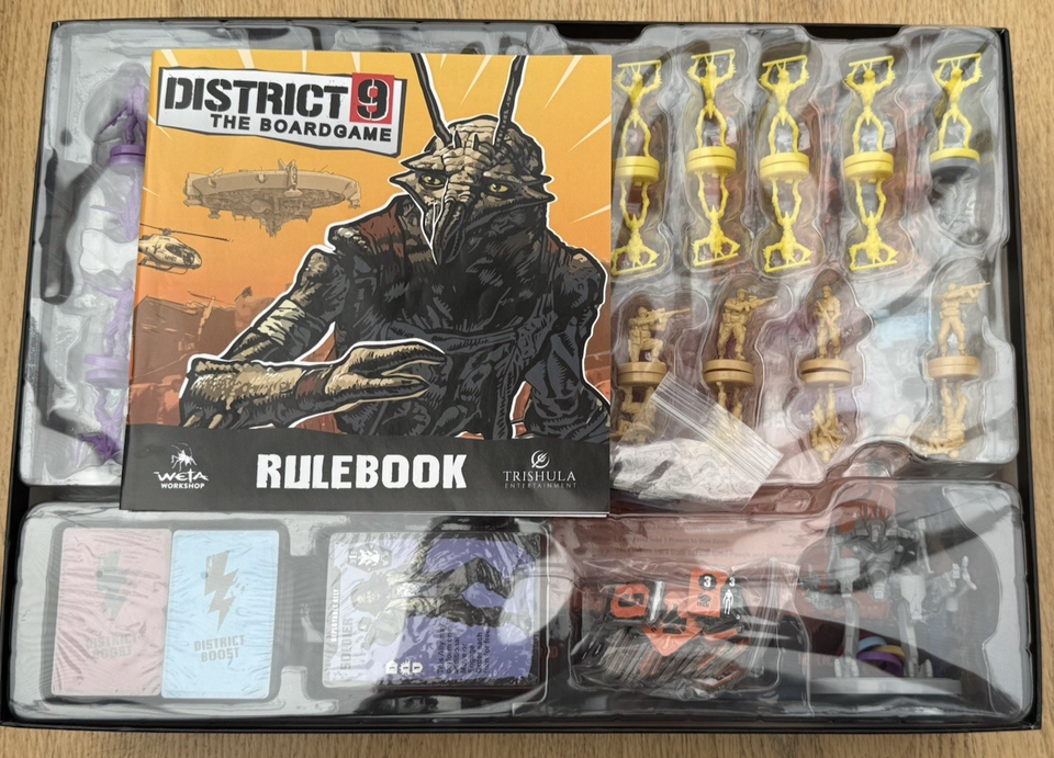 District 9 The Board Game Core Box Version By Weta Collectibles Missing ...