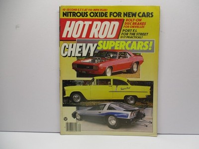 Sept. 1986 Hot Rod Magazine Van Truck Car Parts Dodge Ford Chevy Turbo ...