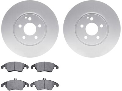 For 2008-2015 Mercedes C350 Brake Pad and Rotor Kit Dynamic Friction ...