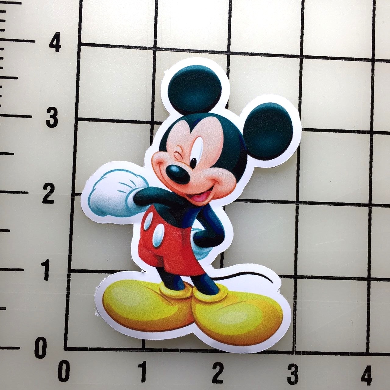 Mickey Mouse Wink 4" Tall VInyl Decal Sticker - BOGO | eBay