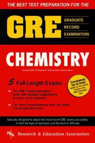 Gre Test Preparation Ser.: GRE Chemistry : The Best Test Preparation ...