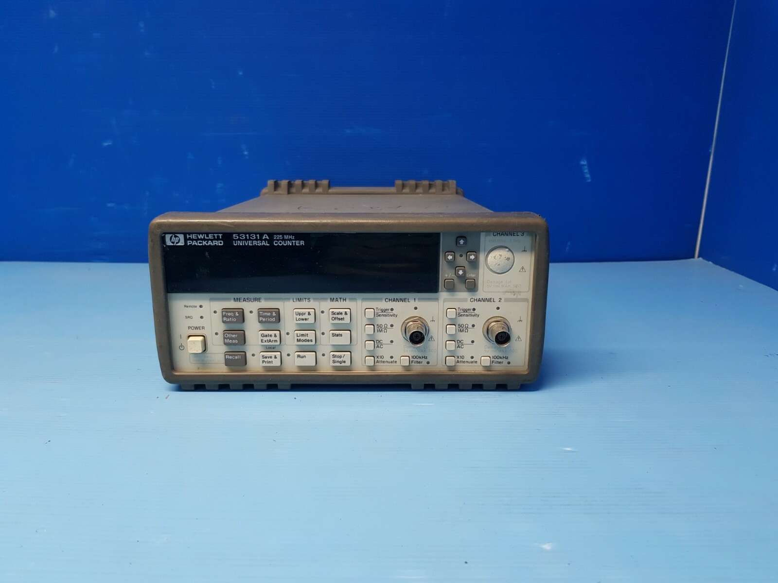 Agilent / HP 53131A 225 Mhz Universal Frequency Counter / Timer AS IS ...