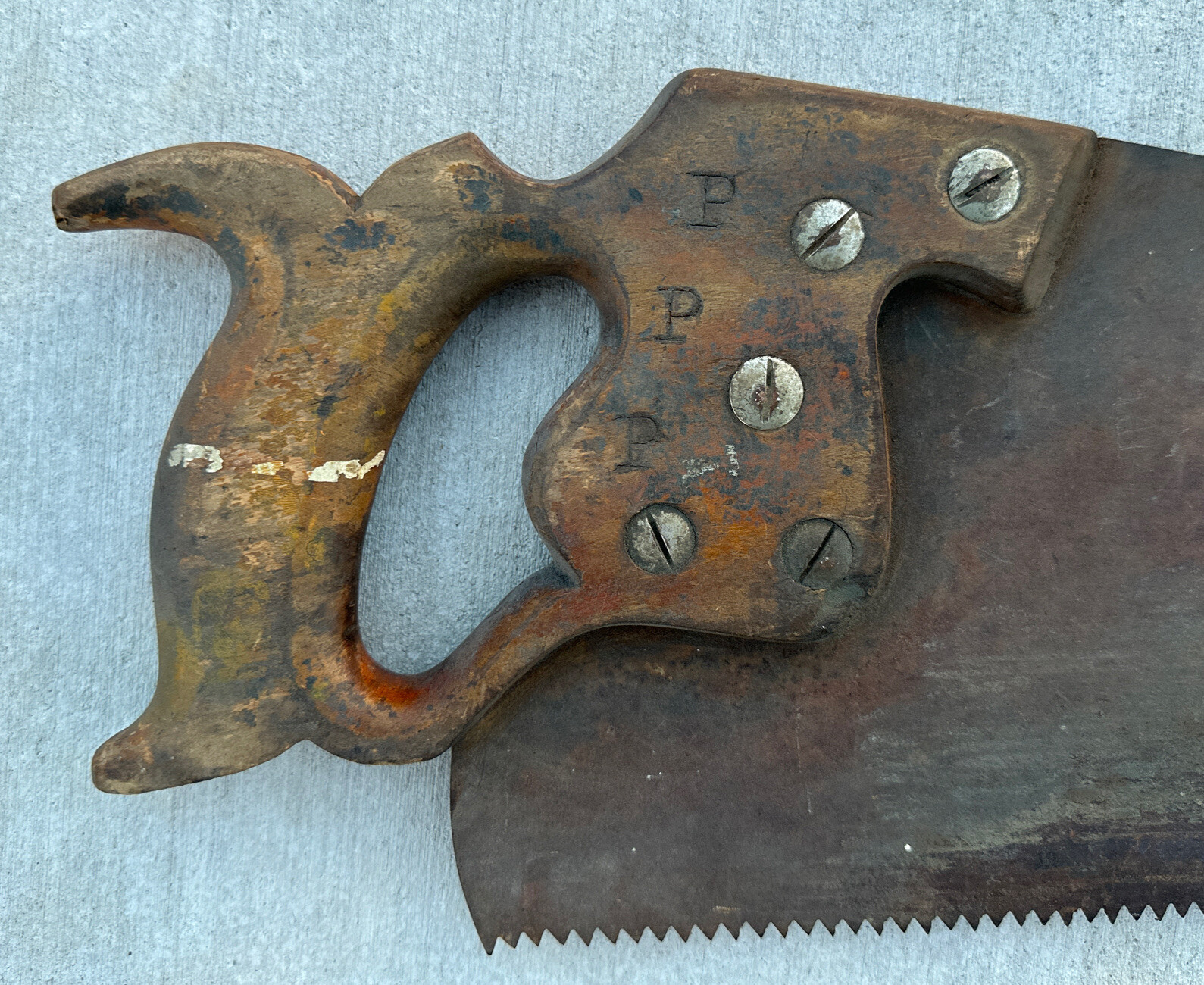 Vintage E.C Atkins 26” HAND SAW | eBay