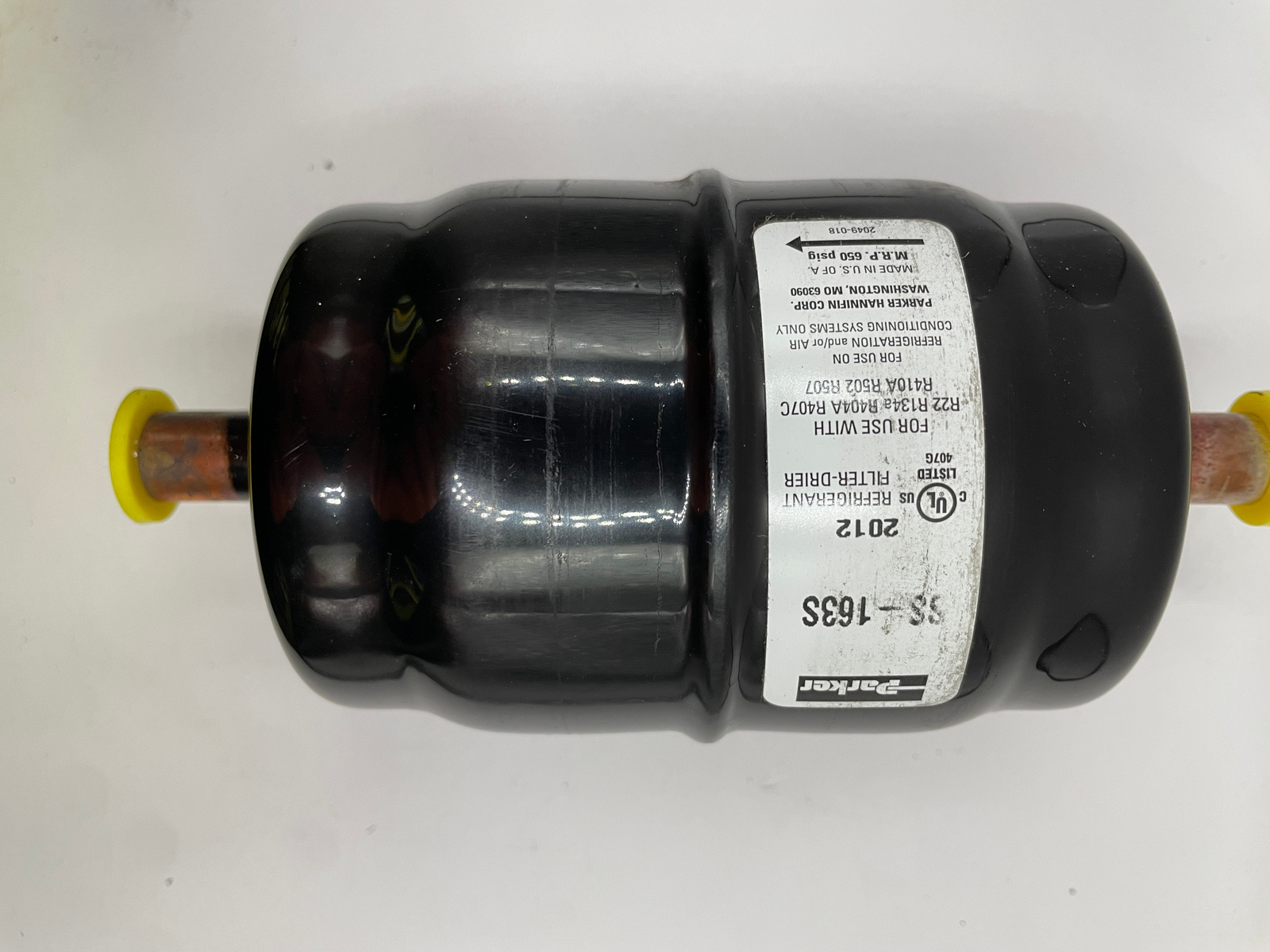 Sahara Series Liquid Line Filter Drier SS-163S 3/8 ODF Solder Sweat New ...