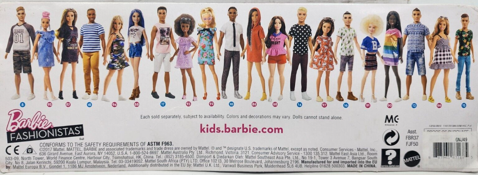 Mattel FJF50 Fashion Doll for sale online | eBay