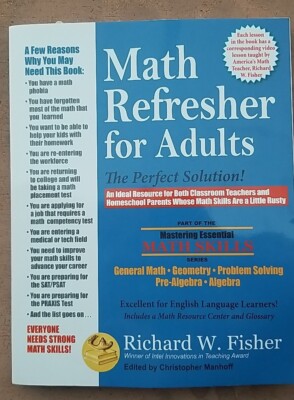 Mastering Essential Math Skills Ser.: Math Refresher for Adults : The ...