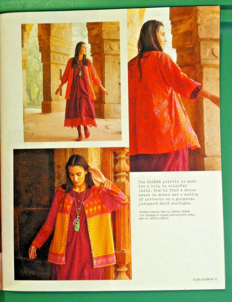 5x 🔥GUDRUN SJODEN🔥 2024 Catalogs Lady Women Girl Clothes Models SWEDISH ...