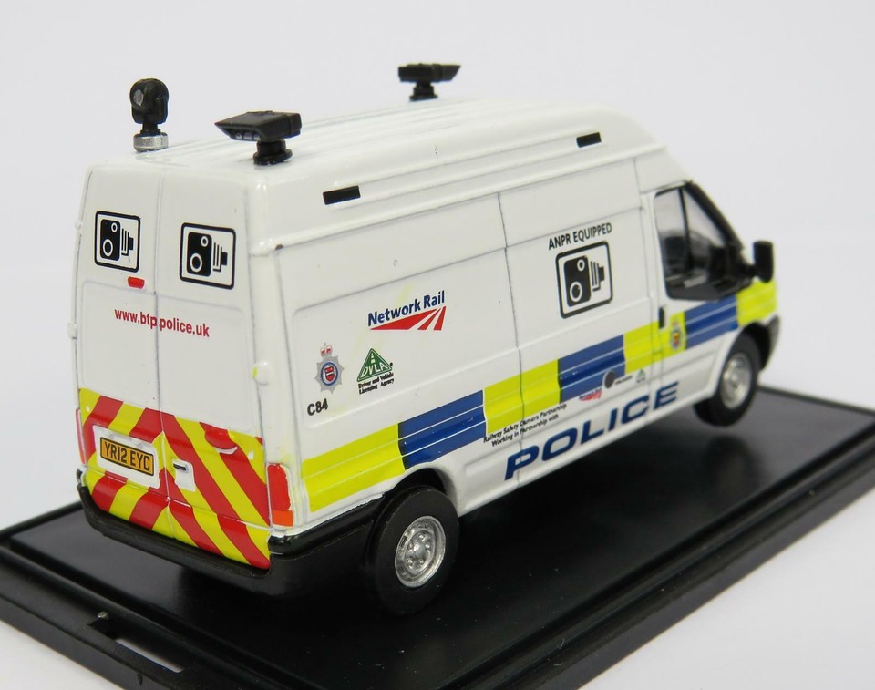 OO Gauge Oxford Diecast 76FT026 Network Rail Police Speed Camera Ford ...