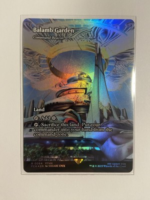 MTG: Final Fantasy Balamb Garden [Command Beacon] R 0064 FOIL SHOWCASE ...