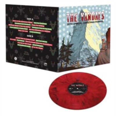 Vandals - 25Th Annual Christmas Formal (Red & Black Marble Vinyl) - New ...