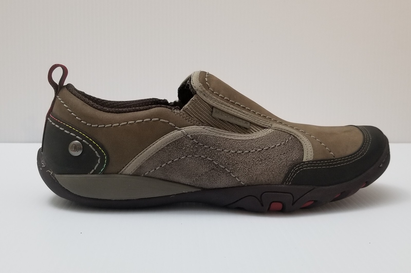 Merrell Womens 7.5 Mimosa Moc Boulder Slip on Loafer Comfort Shoes ...