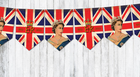 Vintage Style Union Jack Platinum Jubilee Queen Elizabeth Bunting ...