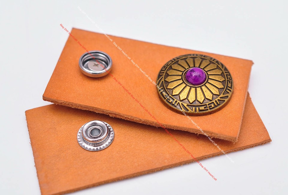 10X Brass Sun Flower Leathercraft Turquoise Concho Snap Button ...