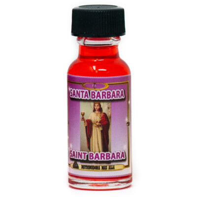 Aceite Santa Barbara - Saint Barbara Spiritual Oil - Anointing Oil ...