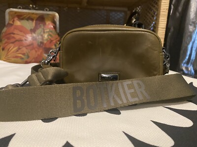 BOTKIER BEDFORD LEATHER CROSSBODY HANDBAG MOSS GREEN 7 x 4.5 x 4 | eBay