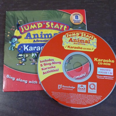 Jumpstart animal adventures karaoke CD | eBay