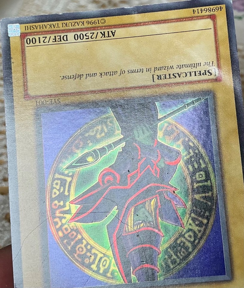 Yu-Gi-Oh! - Dark Magician 1996 SYE-001 Ultimate Rare Unlimited | eBay