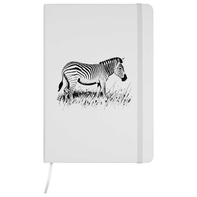'Zebra Grazing on Grass' A5 Ruled Notebooks / Notepads (NB046214 ...