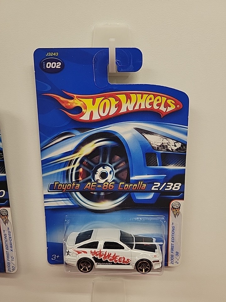 10/10 X- Racyers Burl-esque Toyota AE-86 Corolla Hot Wheels 2005 First ...