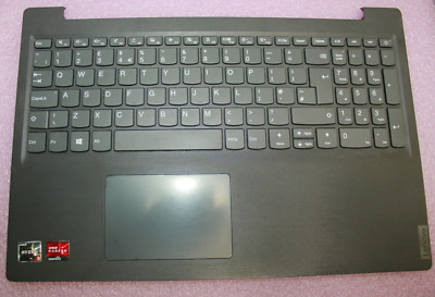 Genuine Lenovo V15-ADA Laptop Palmrest with UK QWERTY Keyboard ...
