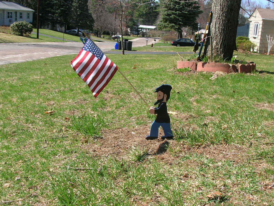Union Solder Flag holder | eBay