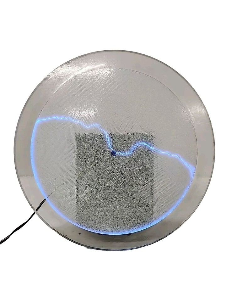 Luminglas 12″ Glass Blue Plasma Light Interactive Touch, Voice, Music ...