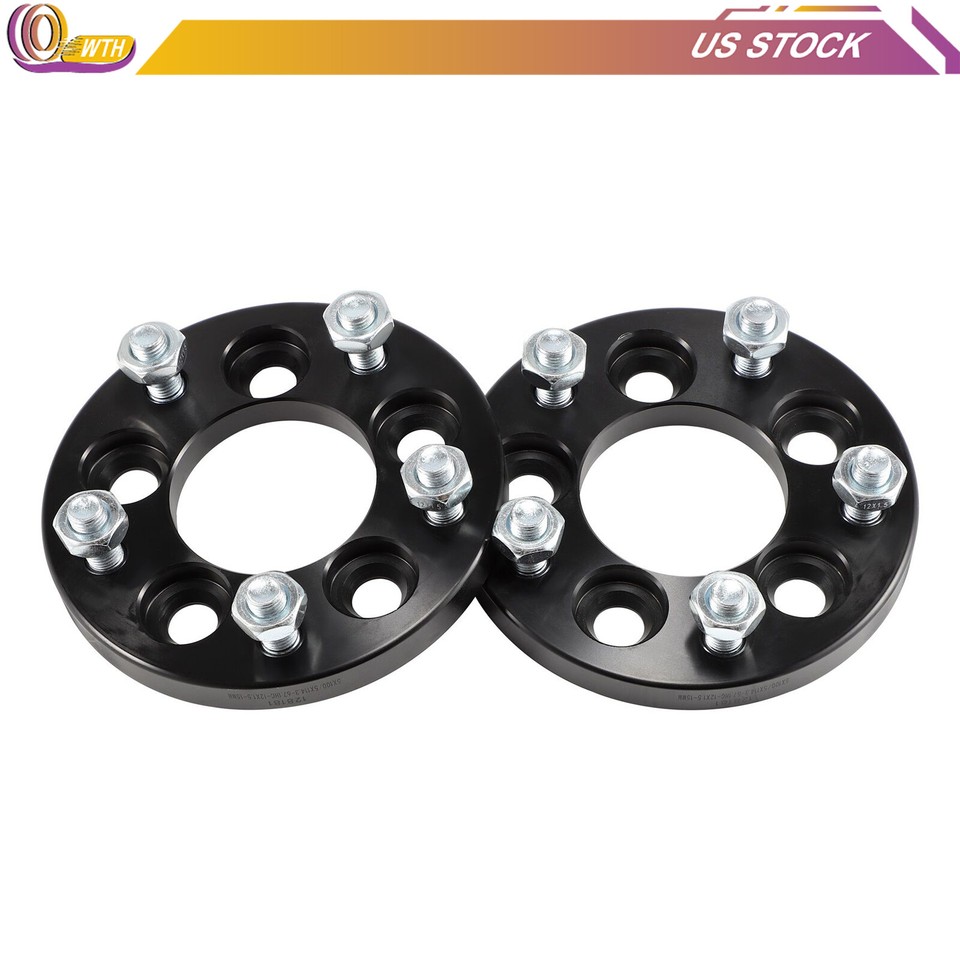 4 Pcs 15mm 5x100 to 5x114 12x1.5 Wheel Adapters Fits Toyota Buick ...