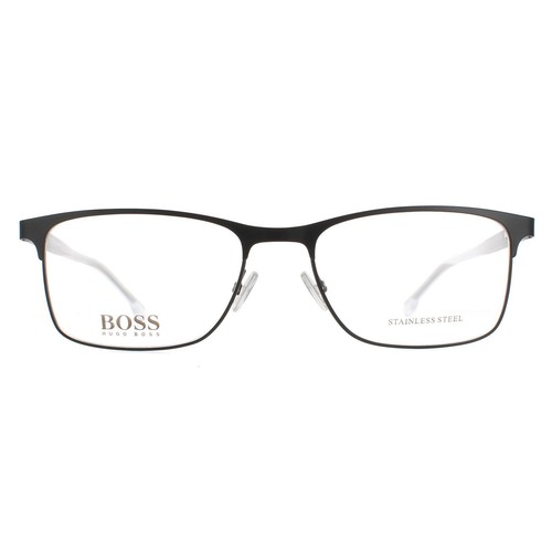 Hugo Boss Glasses Frames BOSS 0967/IT 003 Matte Black Men | eBay UK