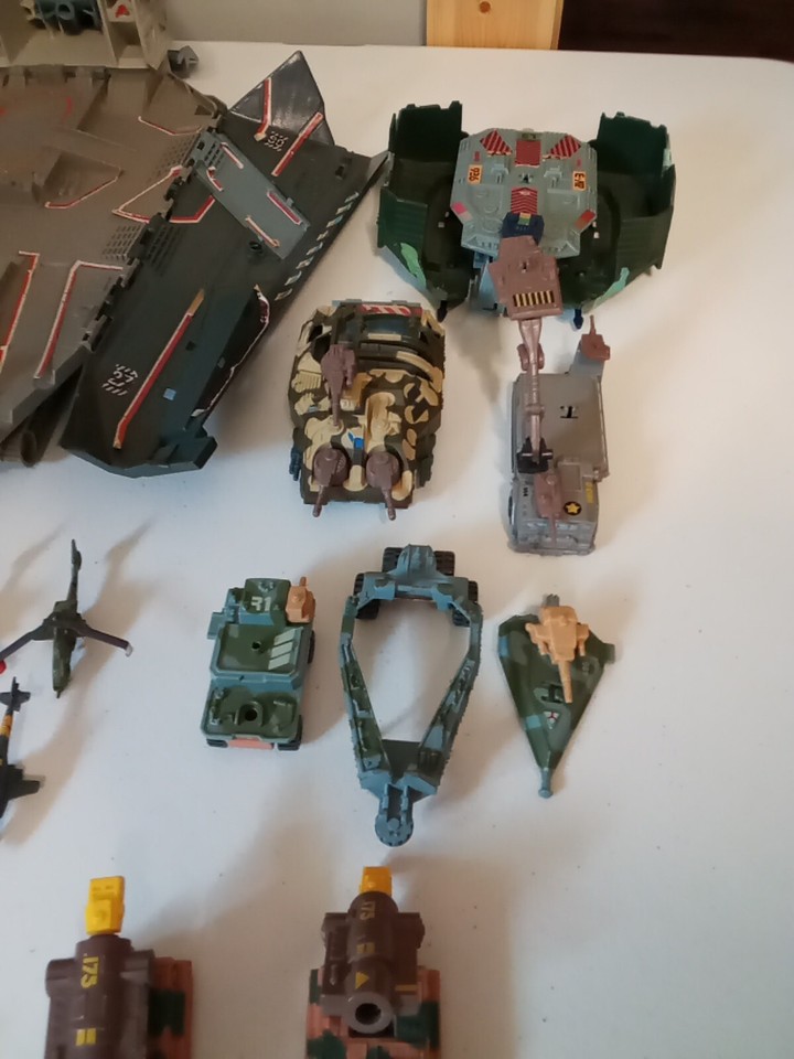 Lot Vtg 1989 KPT Kenner Mega Force Triax Goliath Battle Headquarters ...