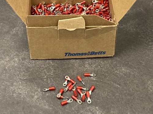 1000BX- T&B Thomas & Betts RA853 Sta-Kon Ring Terminals #22 - 16 AWG ...
