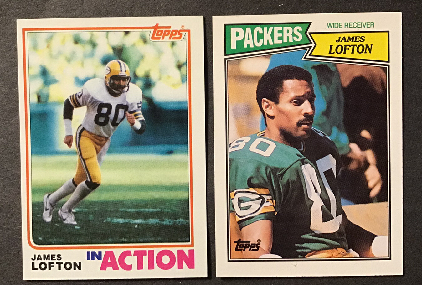 1982 Topps - #354 James Lofton, Mark Lee, Gerry Ellis (RC) for sale ...