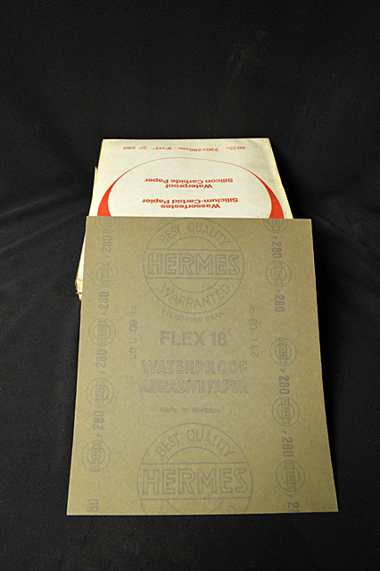 LOT OF 300 HERMES ABRASIVE WATERPROOF SHEETS 9" X 11" ~ 280 GRIT | eBay