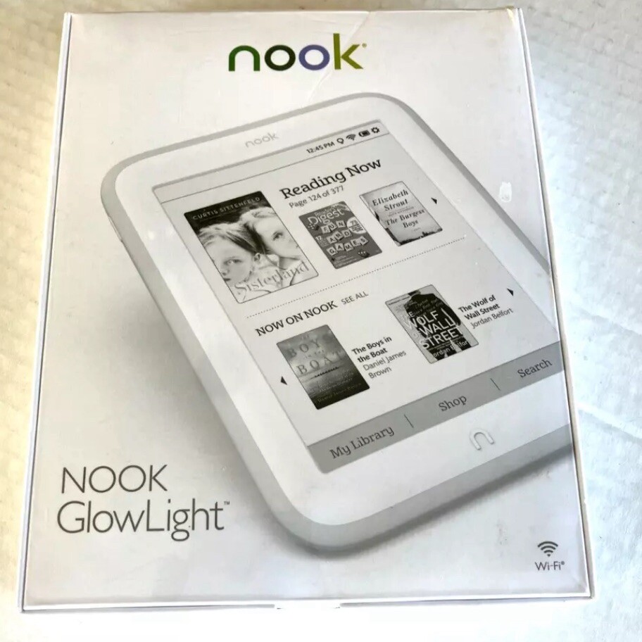 **NEW IN SEALED BOX**, B&N Nook Glowlight, Model BNRV500 eReader, 6" | eBay