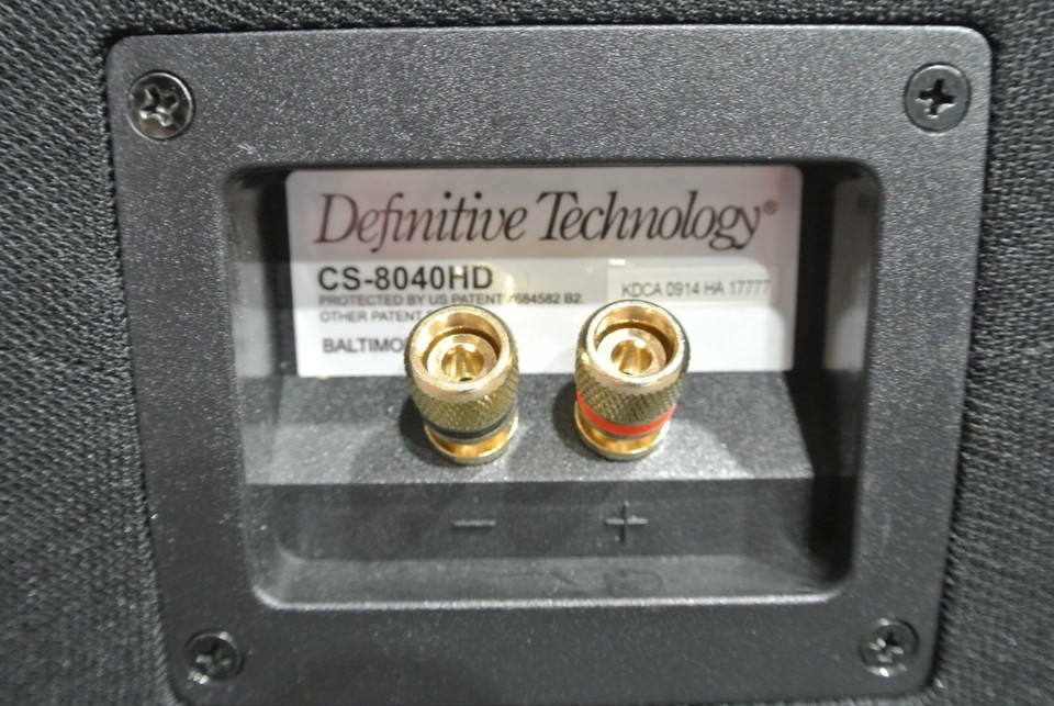 Definitive Technology CS-8040HD Center Speaker | eBay