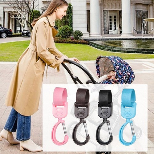 2xPram Hook Baby Kids Stroller Hooks Shopping Bag Clips Carrier ...