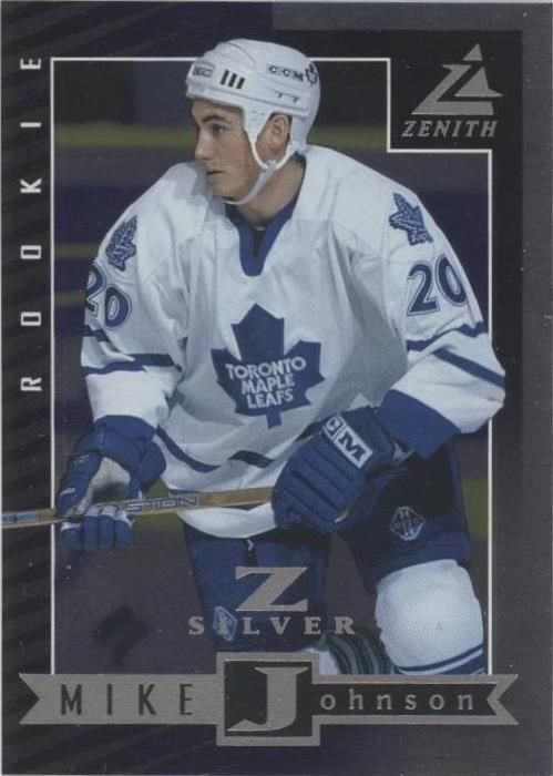 1997-98 Pinnacle Zenith - Mike Johnson #82 Z-Silver (RC) for sale ...