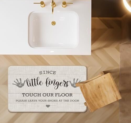 Welcome Door Mat DoormatPlease Remove Your Shoes DoormatSince Little ...