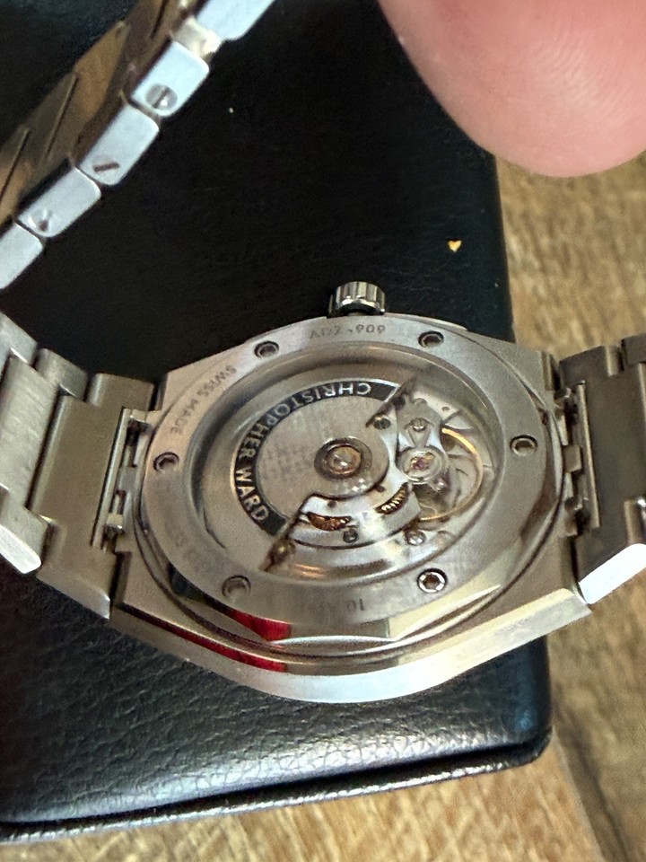 2025 Christopher Ward The Twelve 40mm Mineral Blue Automatic Watch Full ...