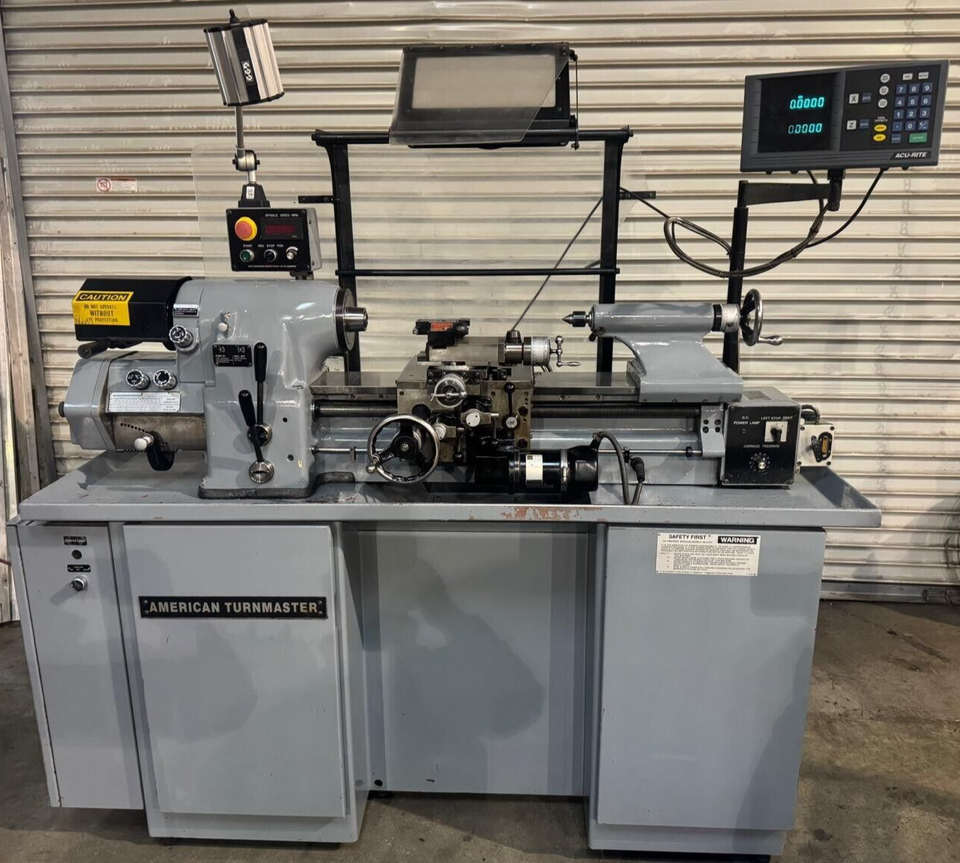 American Turnmaster 618 HARDINGE HLV-H Clone High Precision Tool Room ...