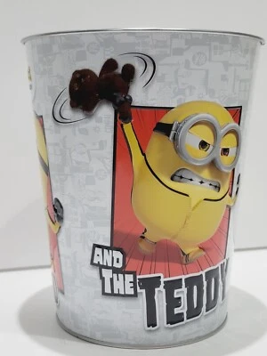 New Amc Popcorn Tin/ Bucket Minions The Rise | Grelly USA