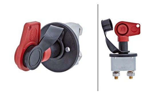 HELLA Battery Disconnect Kill Cut-Off Switch Isolator 24V 6EK002843-131 ...