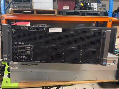 DELL POWEREDGE R910 64GB RAM 2 x E7540 @ 2.00GHz 2 x 146GB HDD H700 2 x ...