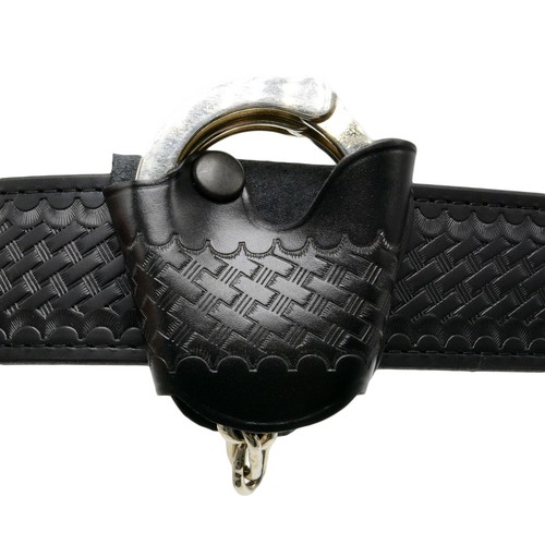 Perfect Fit Basketweave Quick Release ASP Handcuff Case Pouch Large ...