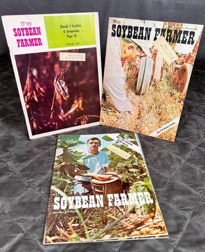 Lot of 3 Various Vintage 60's 70's Soybean Farmer Magazine Gardening ...