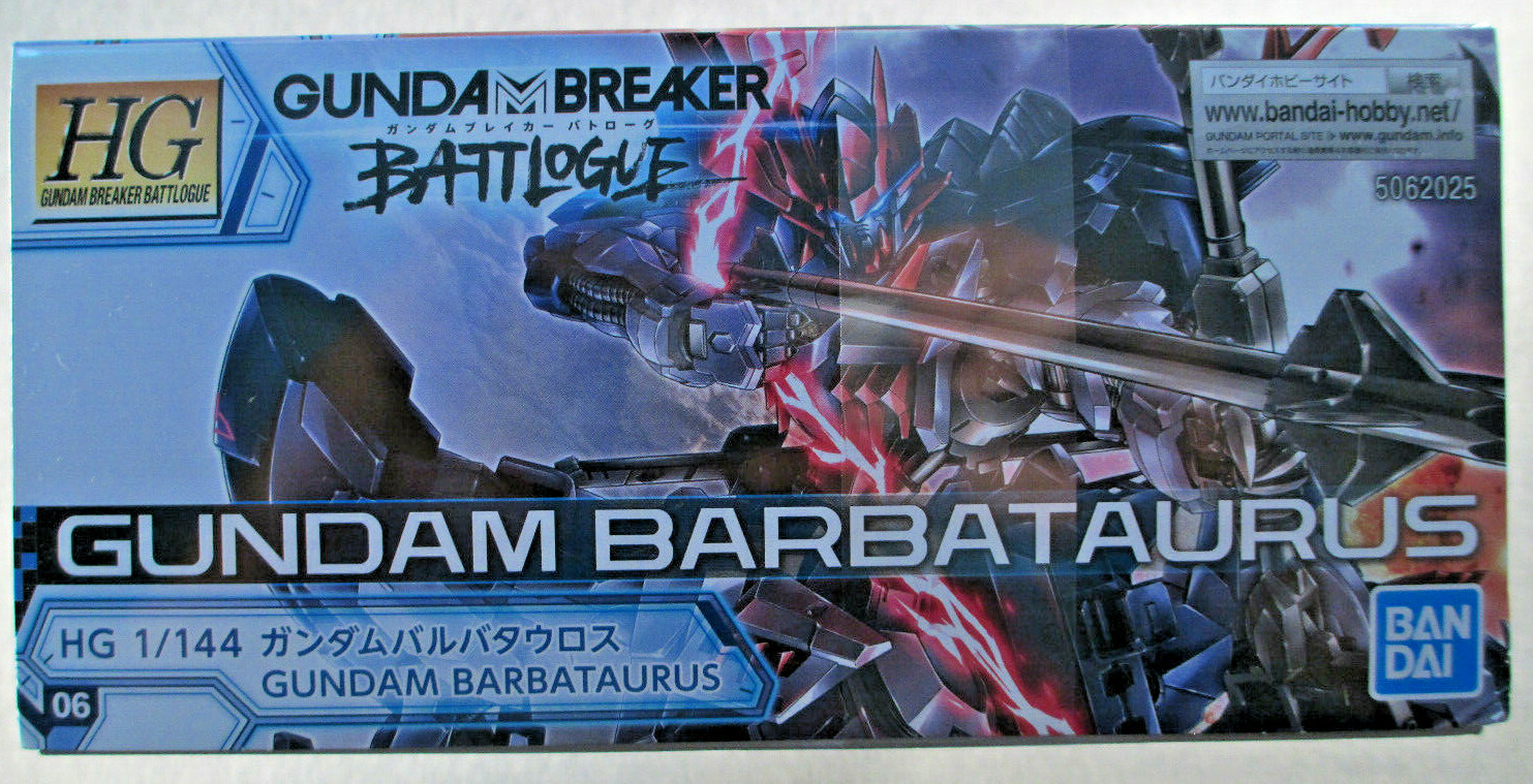 Gundam Barbataurus #5062025 - HG 1/144 Scale Model Kit - Breaker ...