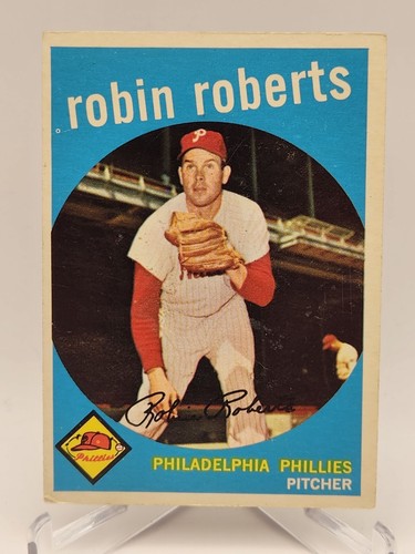 1959 TOPPS BASEBALL ROBIN ROBERTS #352 VG to VGEX | eBay