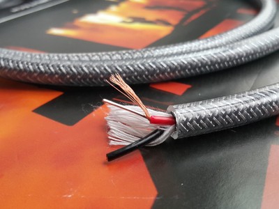 hifi 7N Copper 0.8mm Solid occ Silver copper wire 2Core DIY RCA Audio ...
